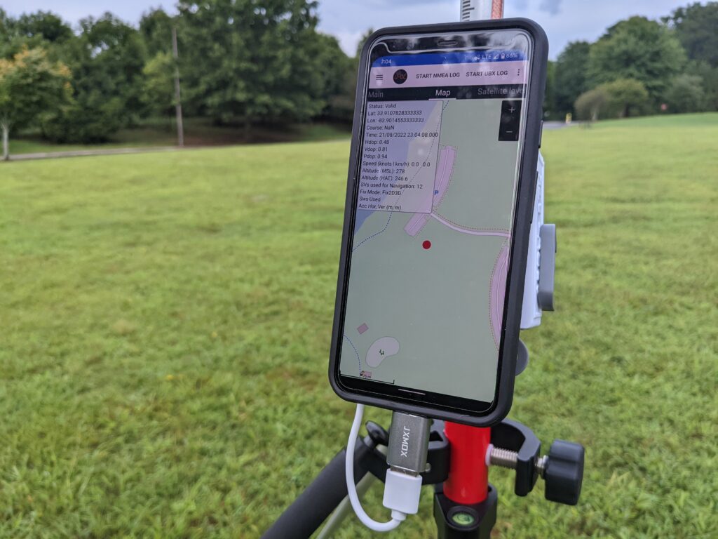 Technical Article – DIY GNSS Rover for GCP’s | Copter Cam Tech