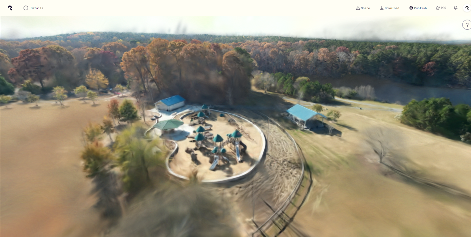 Technical Article 3d Imagery Using Gaussian Splat Processing Copter